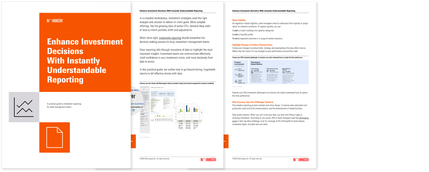 How to Create Instantly Understandable Investment Reports | Morningstar