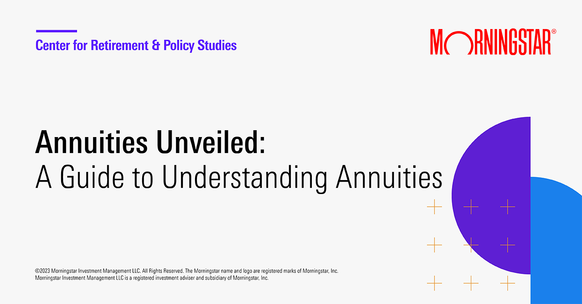 A Guide on Annuities | Morningstar