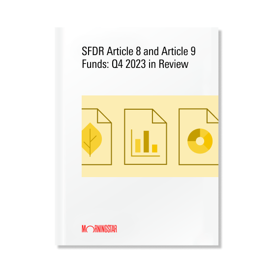SFDR Article 8 and Article 9 Funds: Q4 2023 in Review | Morningstar